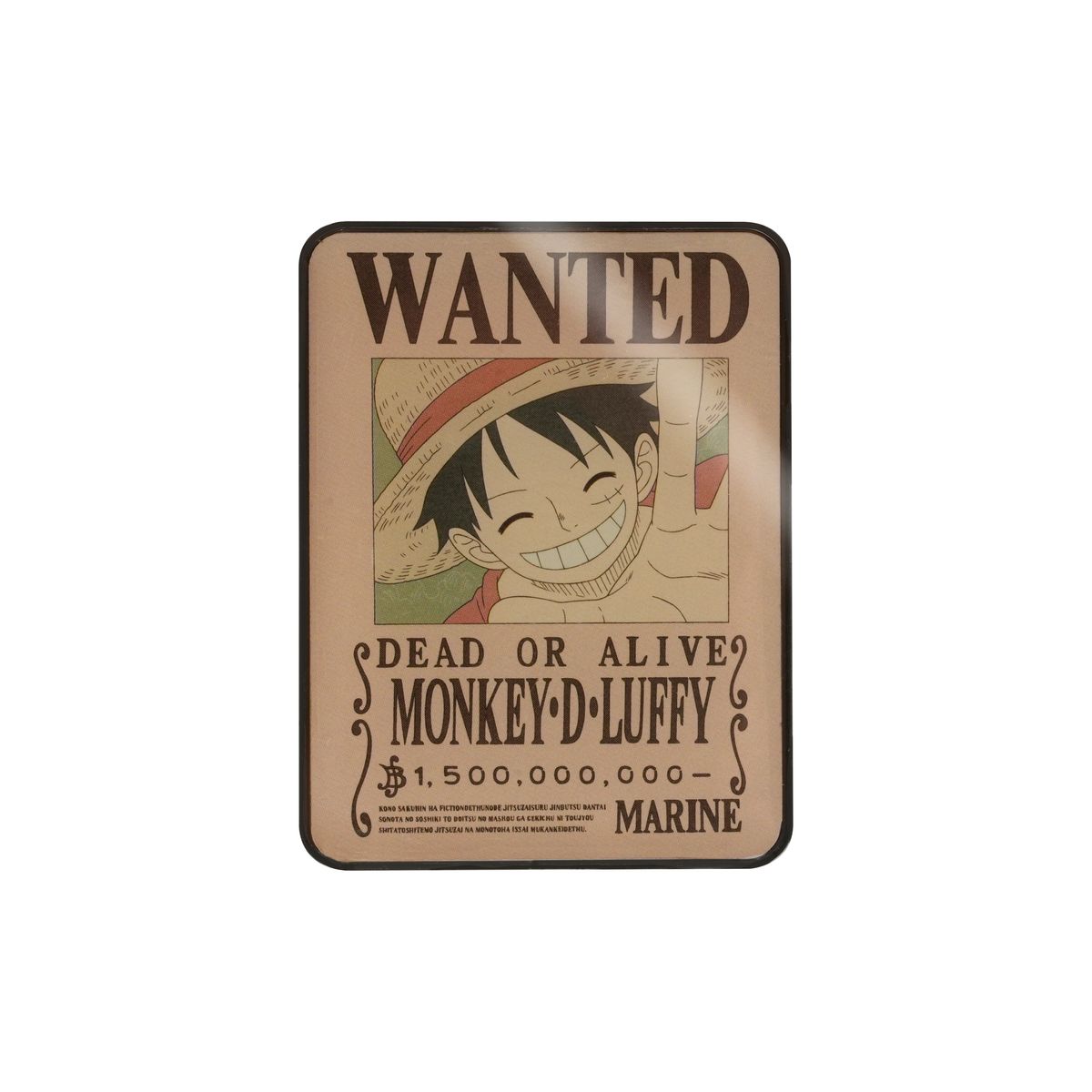 One Piece Luffy Wanted Official One Piece Card Game English Version On