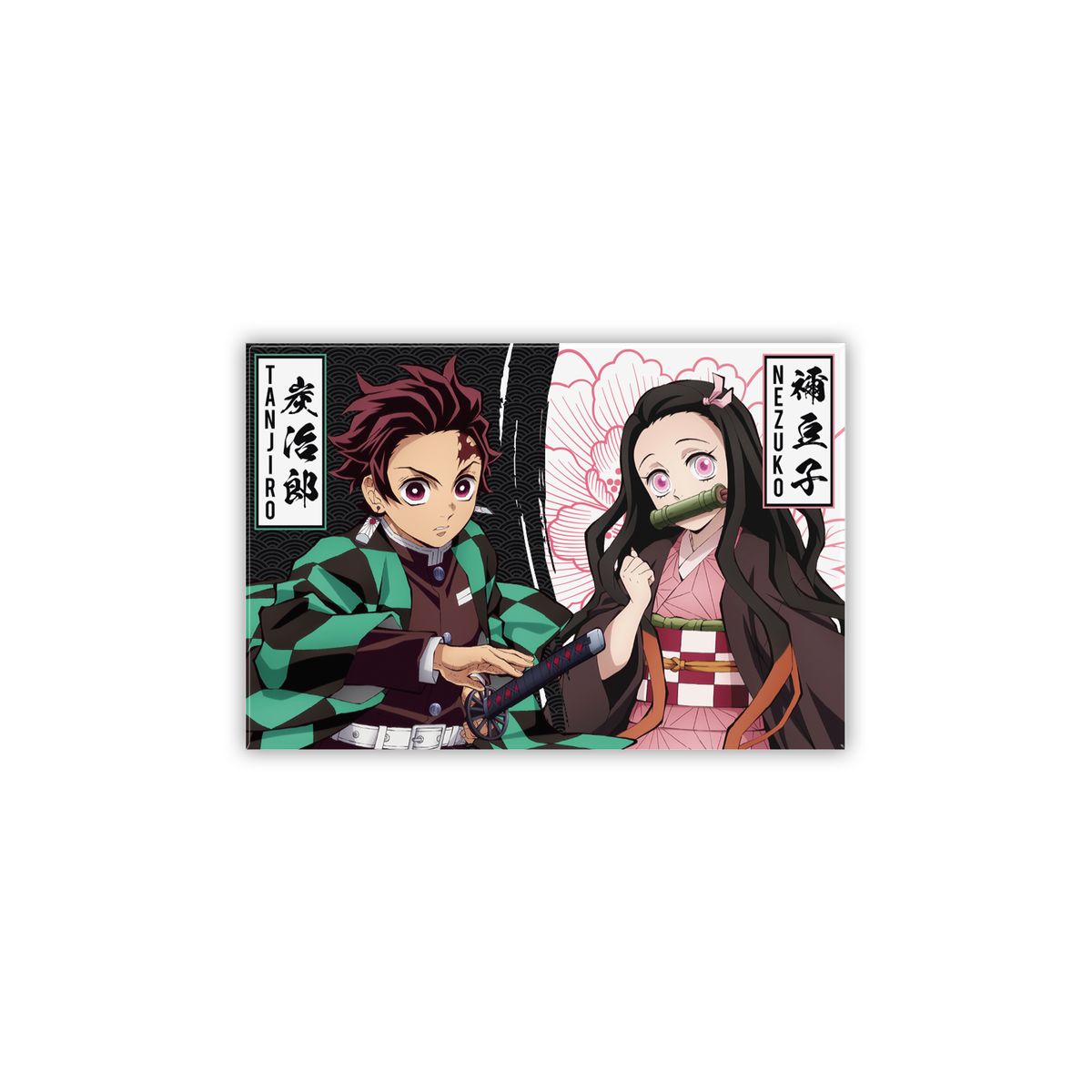 Demon Slayer - Tanjiro & Nezuko - Magnet – yvolve Shop