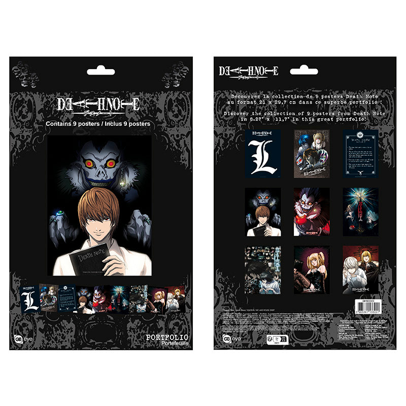 Death Note - Protagonists - 9 Poster-Set – yvolve Shop