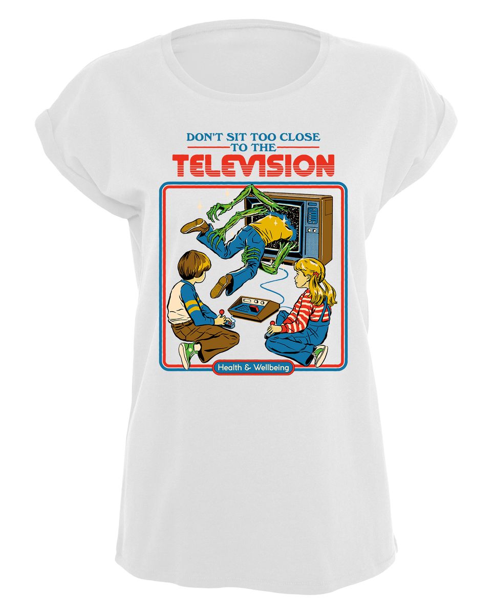 Steven Rhodes - Don't sit too close - Girlshirt – yvolve Shop